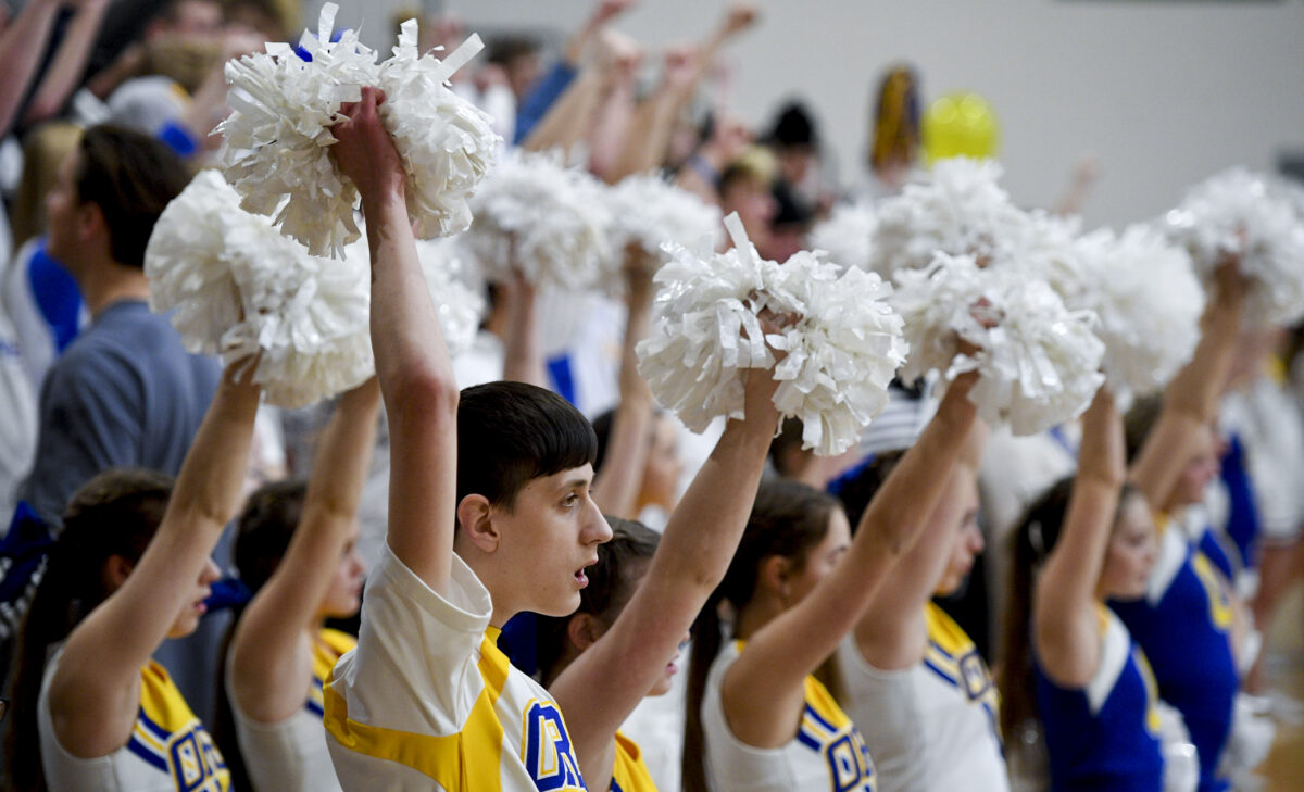 Brightside Brighton: Orem male cheerleader helps keep spirits high ...